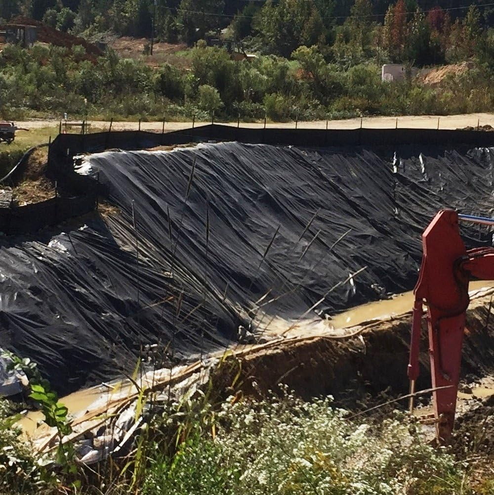 XTARPS - 6 x 20 - Heavy Duty Vinyl Tarp, Great for Ground Cover, Soil ...