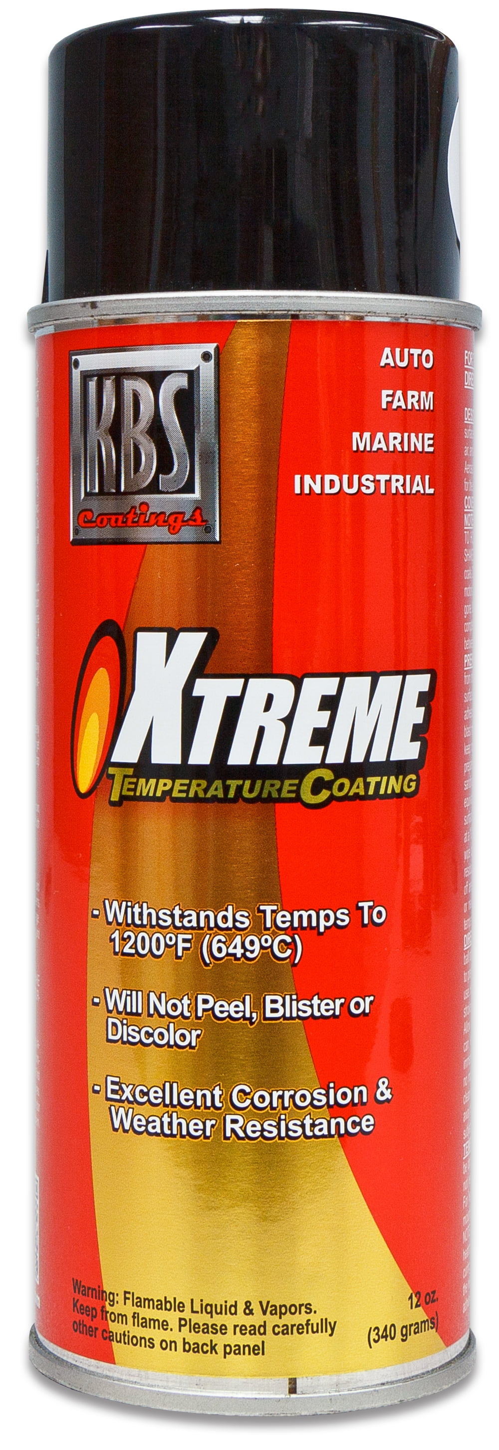 XTC Aerosol Jet Black - High Temperature Paint - Header Paint - Stove ...