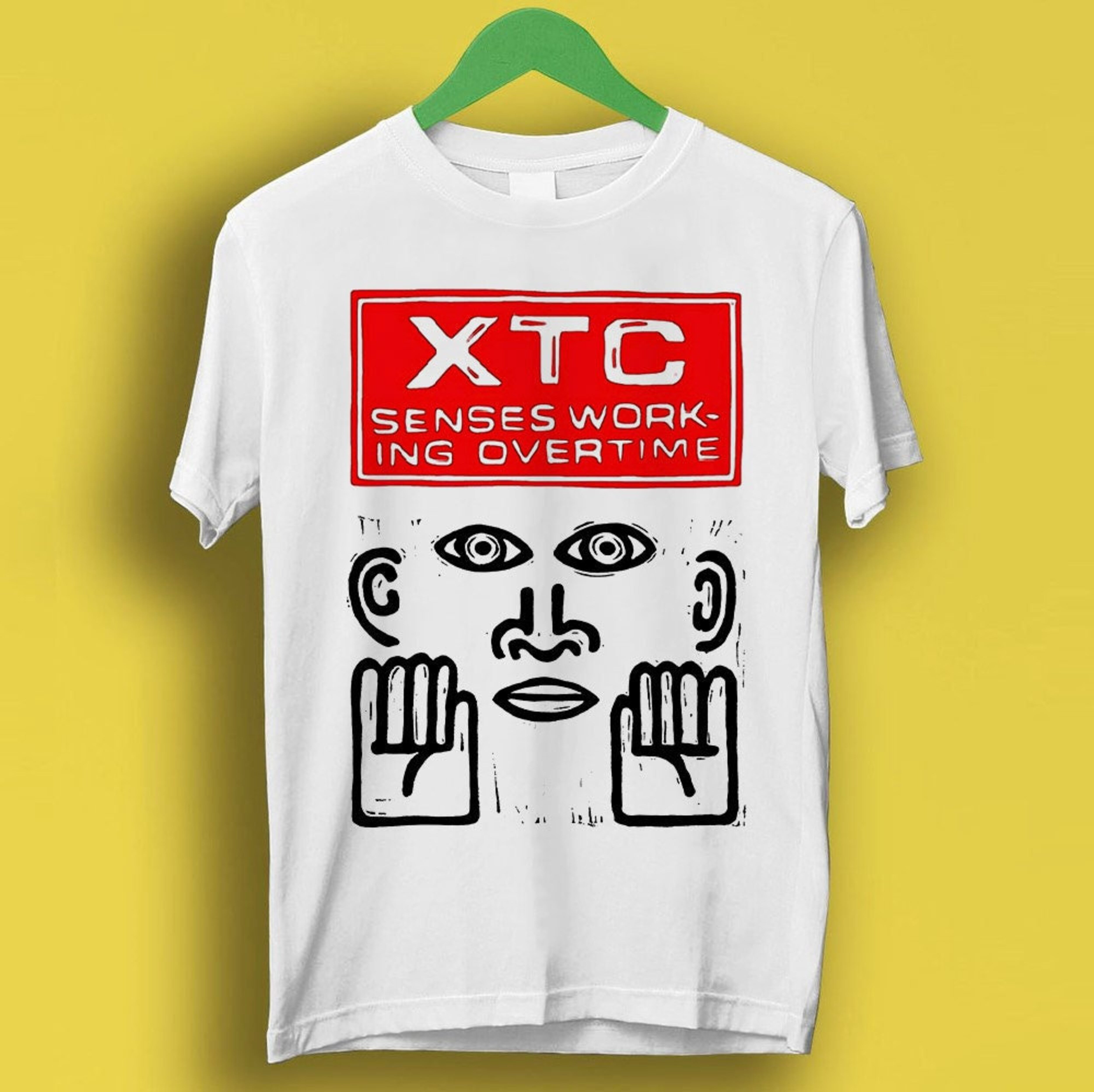 XTC Senses Working Overtime New Wave Rock Meme Gift Funny Tee Style ...
