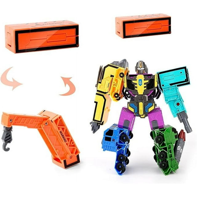 XTEILC Number Bots Math Toys for Kids, Number Robots Transforming ...