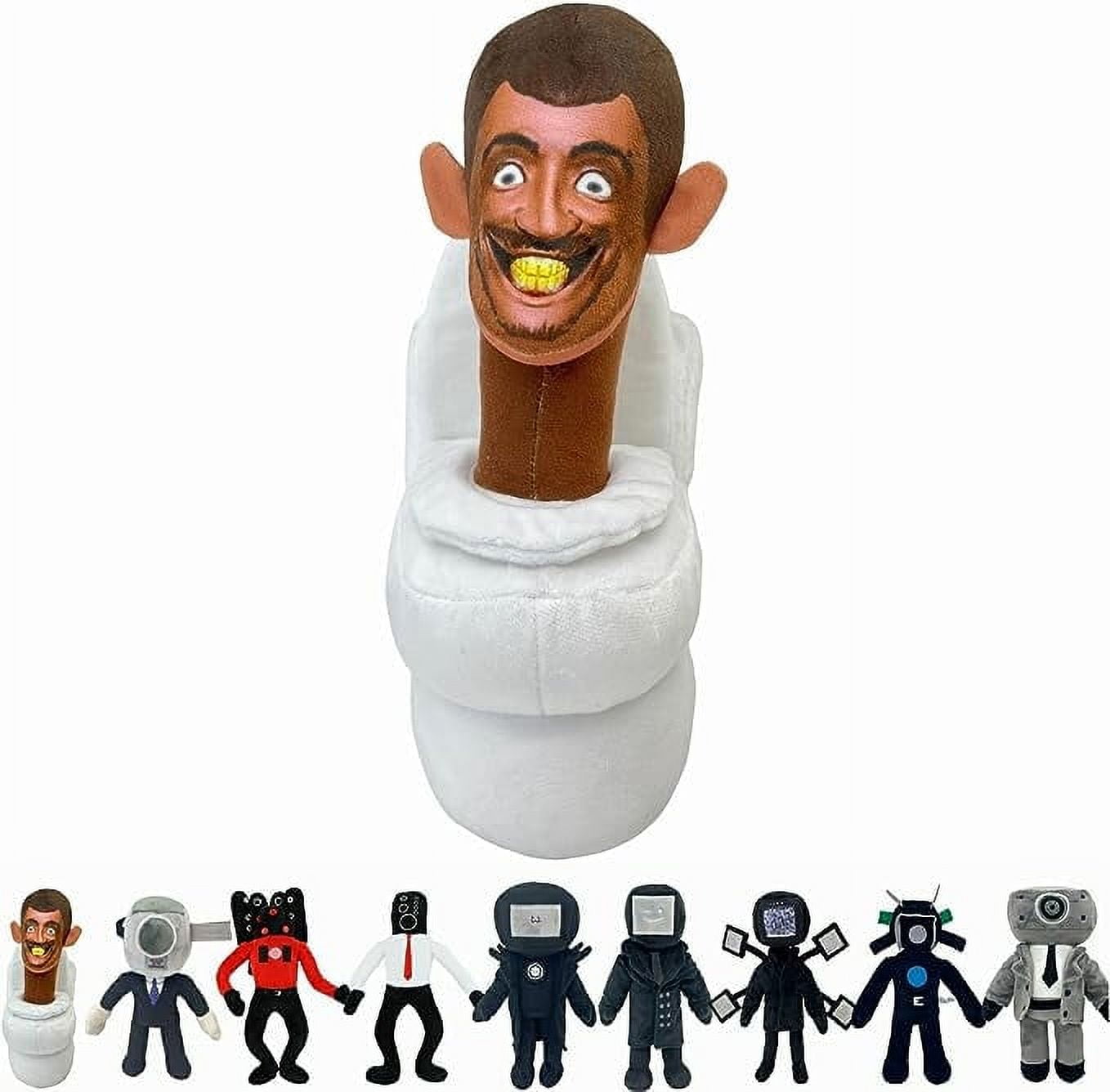 XTEILC Skibidi Toilet Plush, 11" Skibidi Toilet Plushies Toys for Fans ...