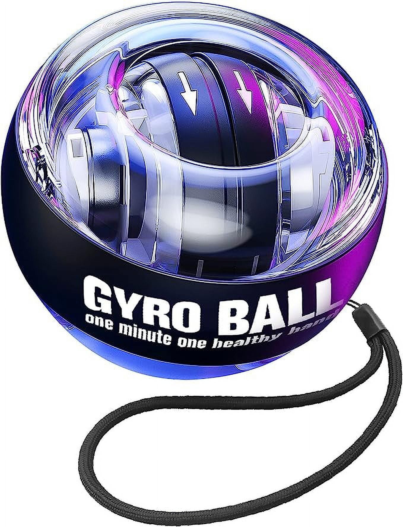 XTEILC Wrist Trainer Ball Auto-Start Wrist Strengthener Gyroscopic ...