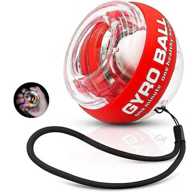 XTEILC Wrist Trainer Ball Auto-Start Wrist Strengthener Gyroscopic ...