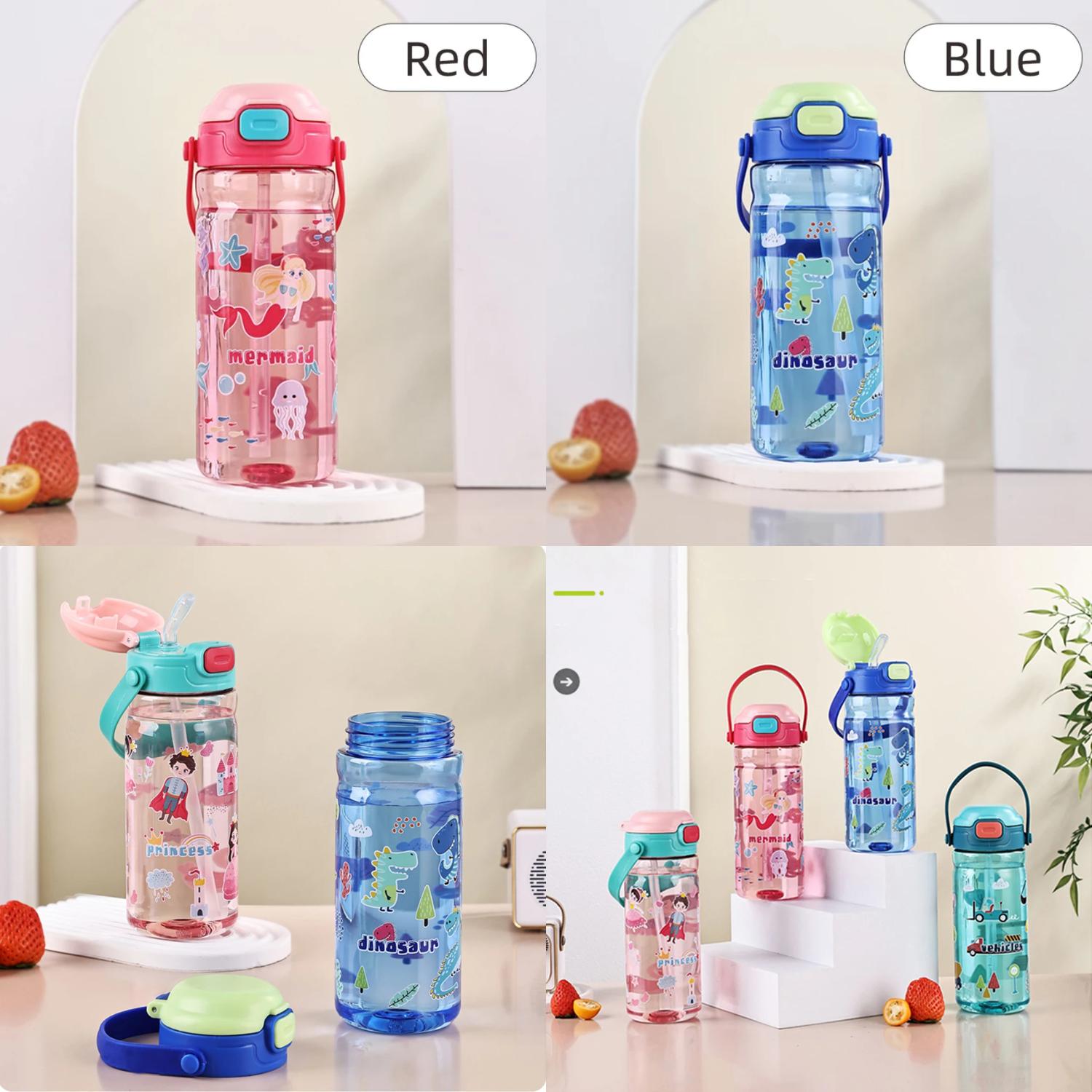 XTEURHD Adorable and lovely 550ML children‘s water bottle - perfect and charming cute cartoon ...