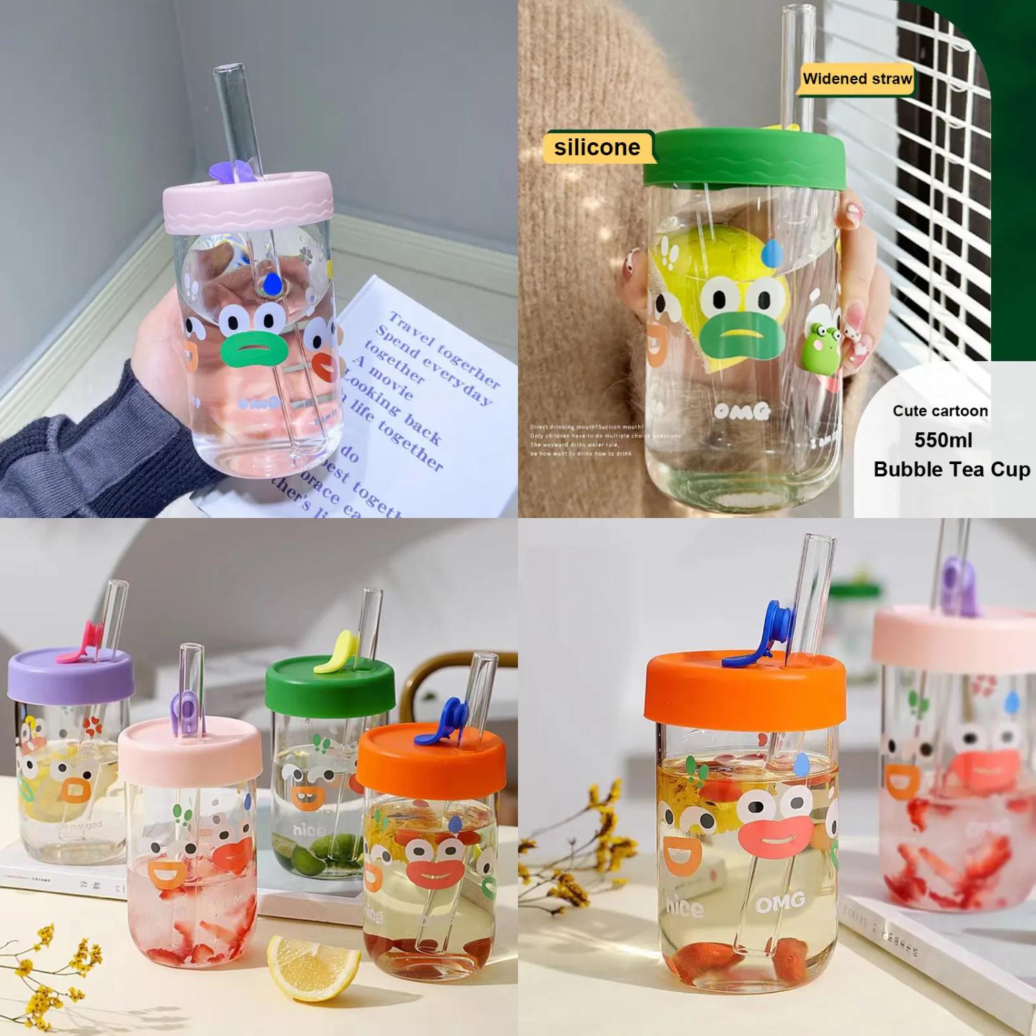 XTEURHD Stunning Gorgeous Beautiful Adorable Kawaii Cute 550ml Glass ...