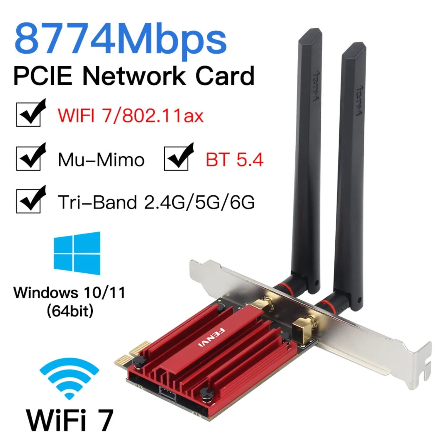 XTLHSM High-Speed PCIe WiFi Adapter BE200 for Lightning-Fast Wireless ...