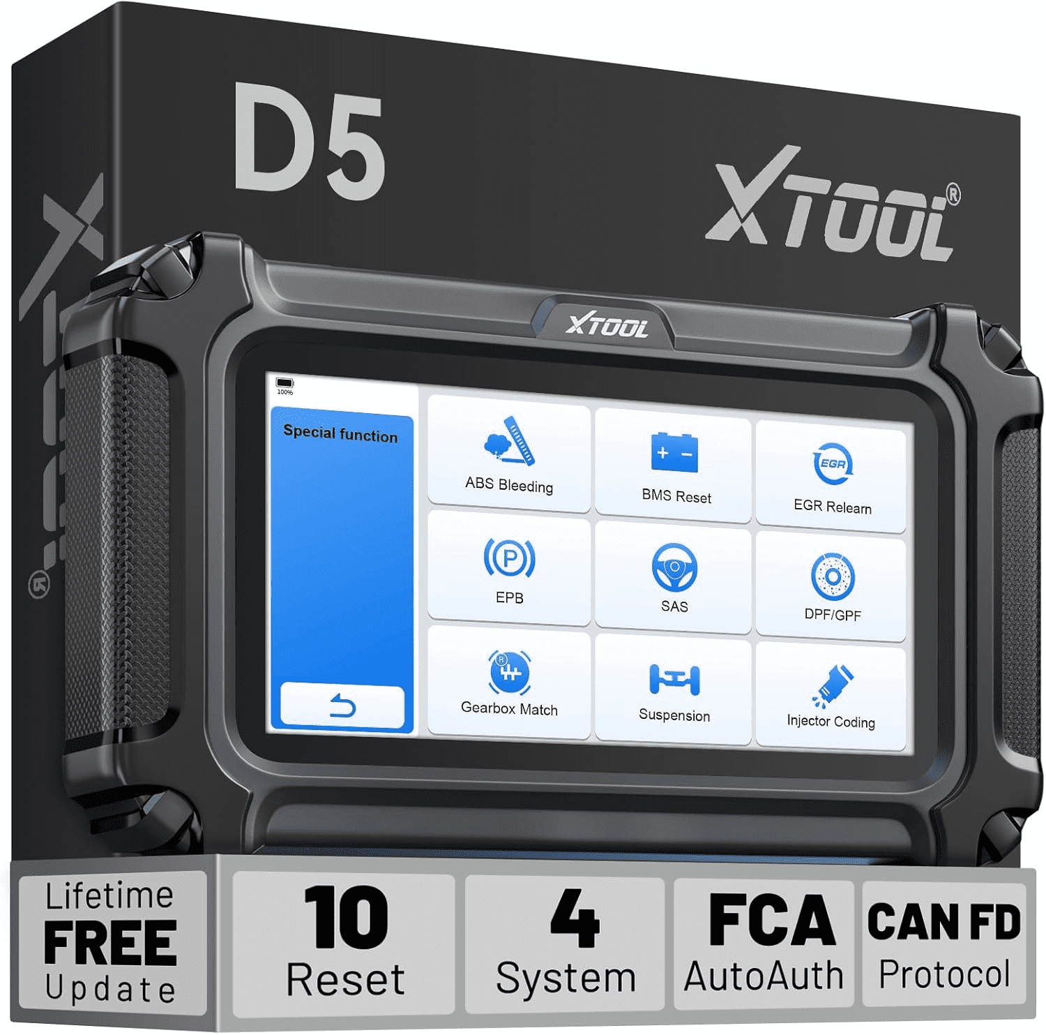 2026 XTOOL D5 obd2 Scanner Diagnostic Tool Check Engine Light Code ...