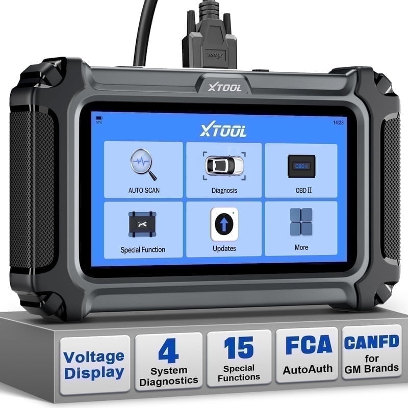 XTOOL D5S OBD2 Scanner - 2025 Code Reader for Cars & Trucks with 15 ...