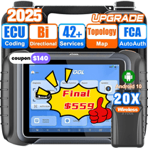 Autel MaxiCOM MK808S-TS OBD2 Scanner TPMS /Relearn Tool with 28 Service, OE-Level TPMS Retrofit ...