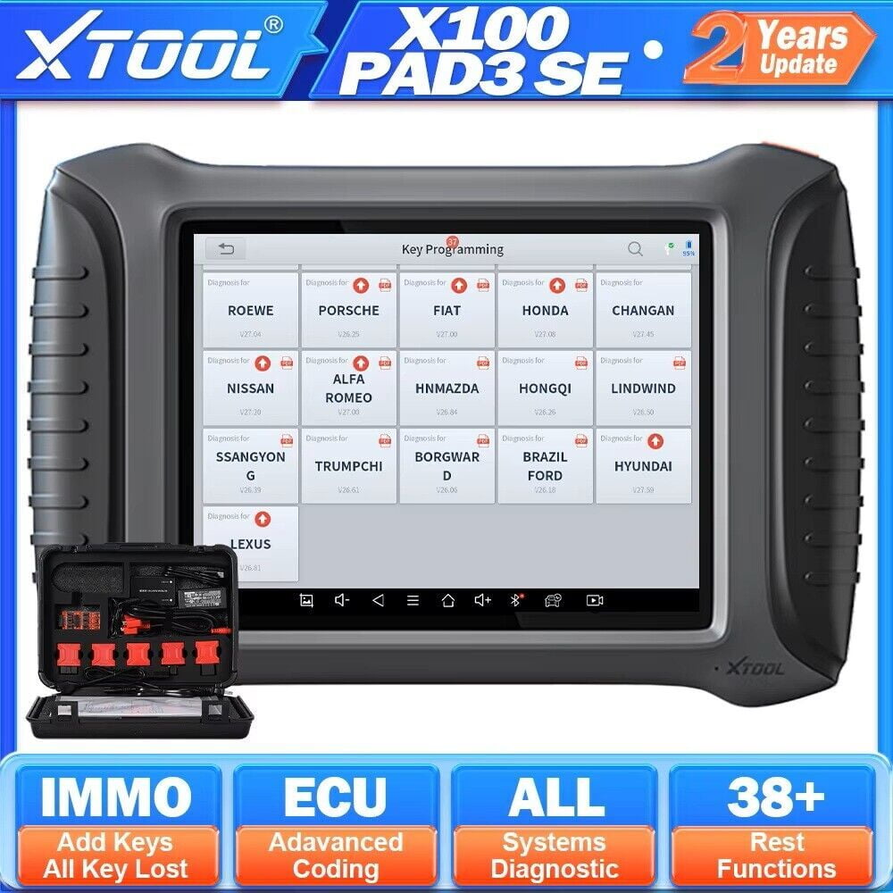 XTOOL X100PAD3 SE Key Fob Programmer All System Diagnostic Tool 31 ...