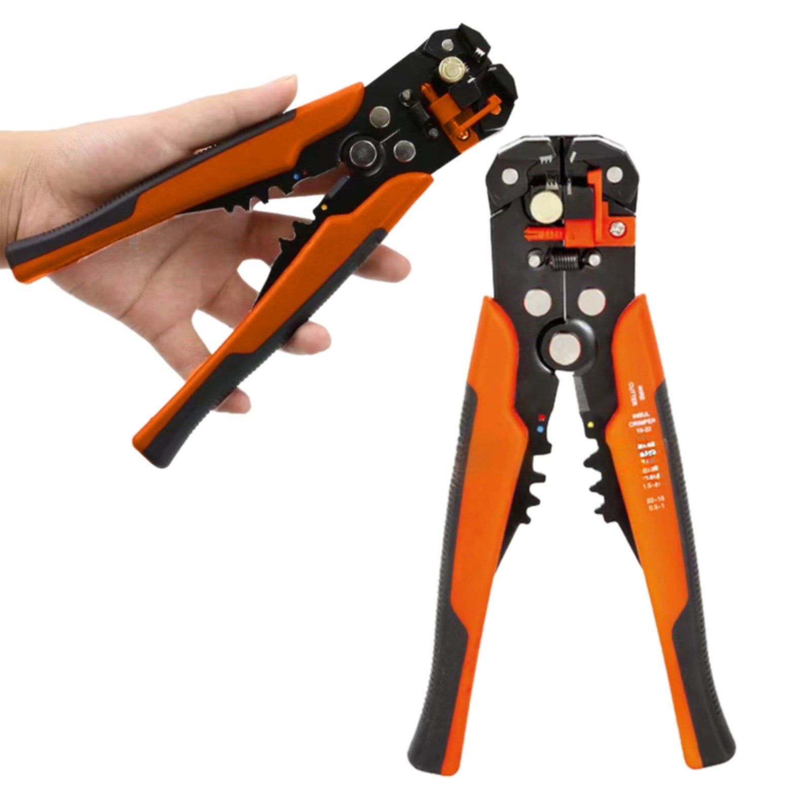 XTORKIT Wire Stripper,Wire Crimper,Pelador De Cable Electrico,5-In-1 ...