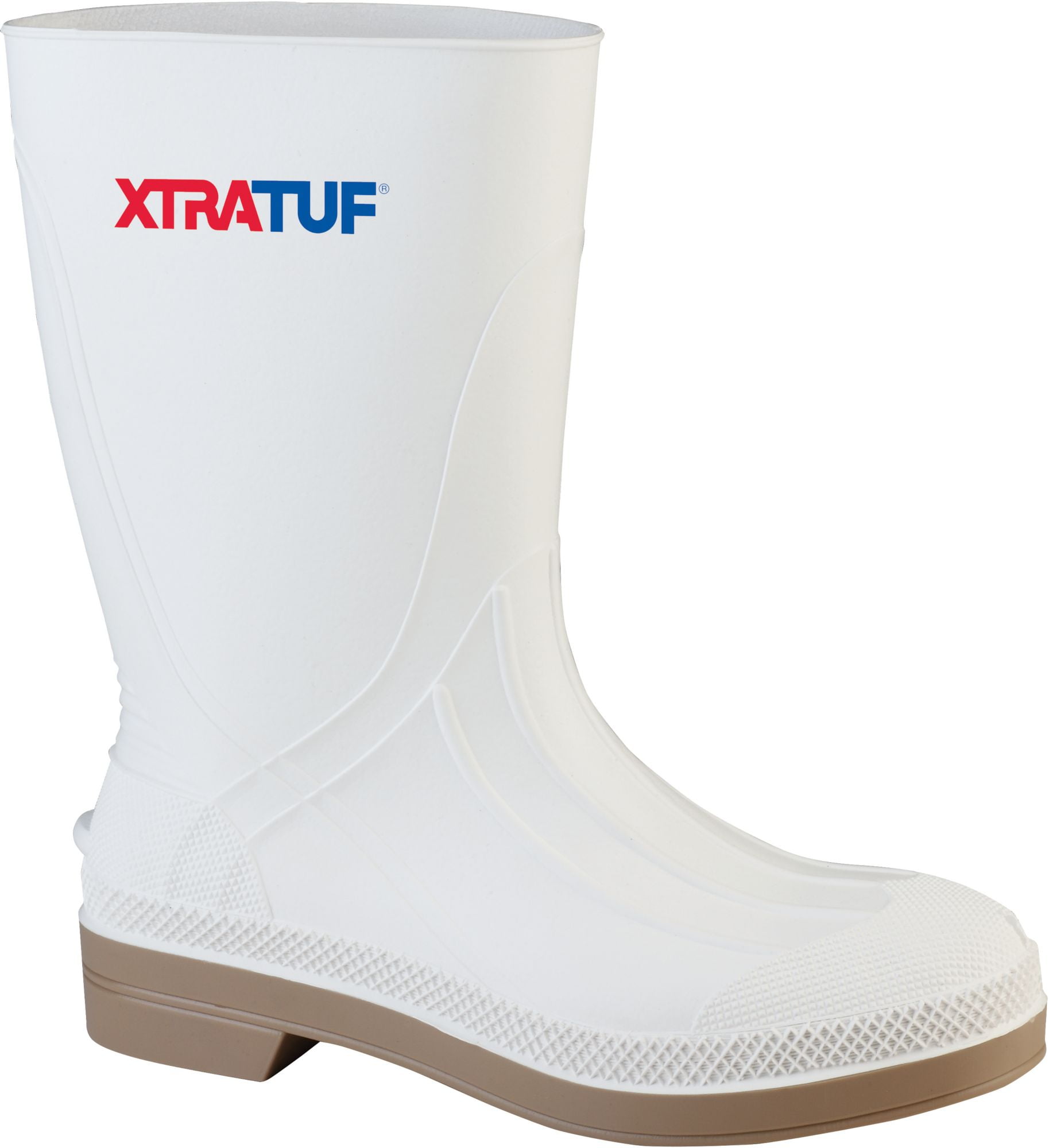 XTRATUF Men's 11'' Insulated Waterproof Shrimp Boots, White, 8 ...