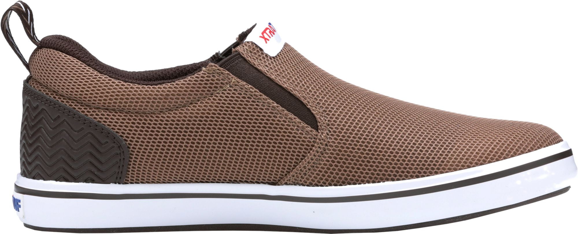 XTRATUF Men's Sharkbyte Airmesh Brown Slip-On Deck Shoes XSAM-900 ...