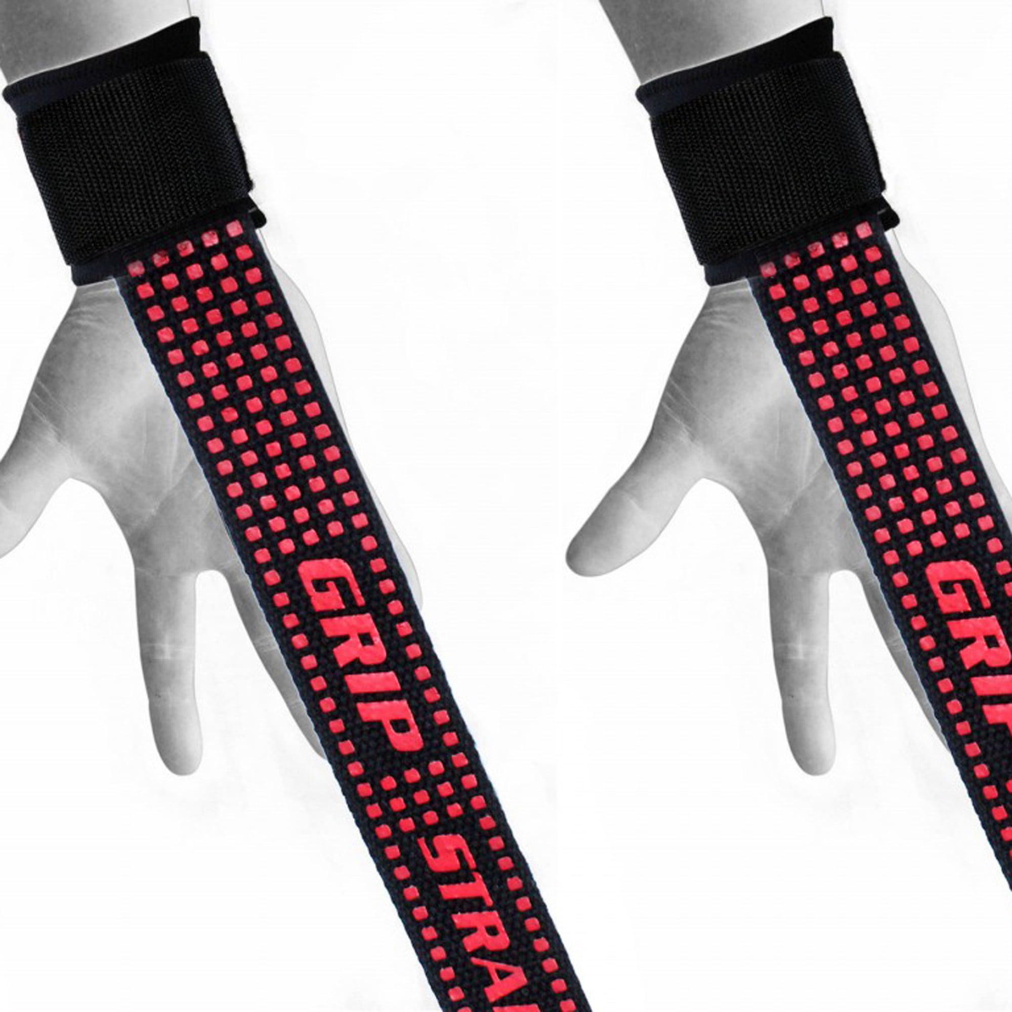 XTREEMGEAR Weight Lifting Hand Bar Grips Straps Wrist Support ...