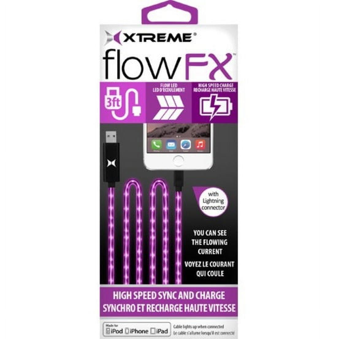 Xtreme Cables 3ft 8pin Flow FX Sync & Charge Cable - Walmart.com