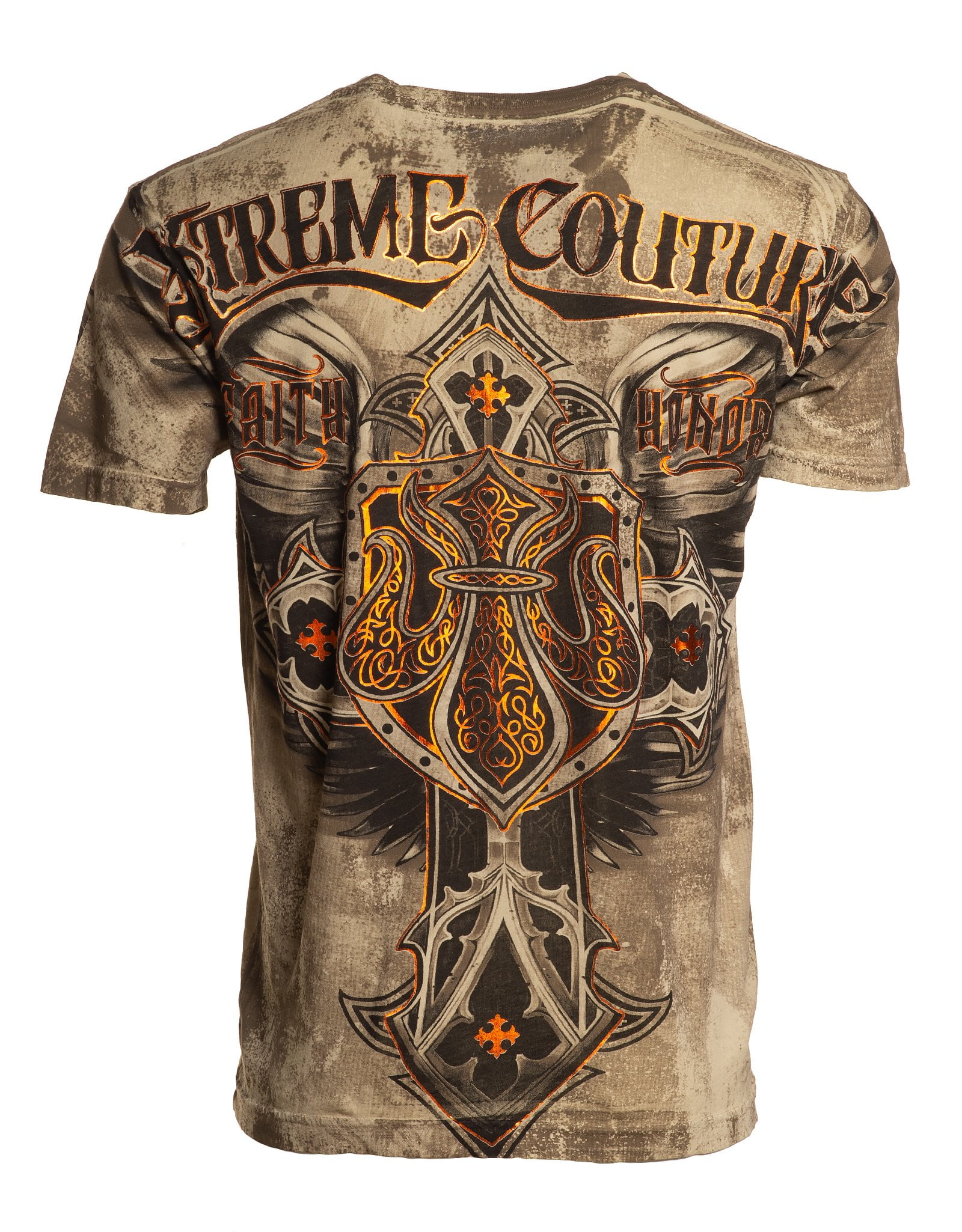 XTREME COUTURE by AFFLICTION Men's T-Shirt LOCKDOWN Biker MMA S-5X ...