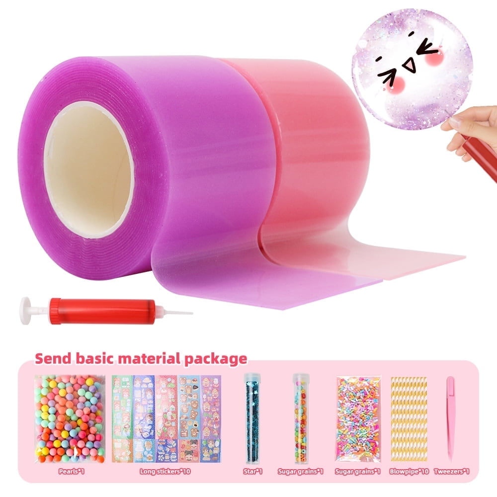 XTWI Nano Tape Bubbles Kit, DIY Double Sided Tape Plastic Bubbles ...
