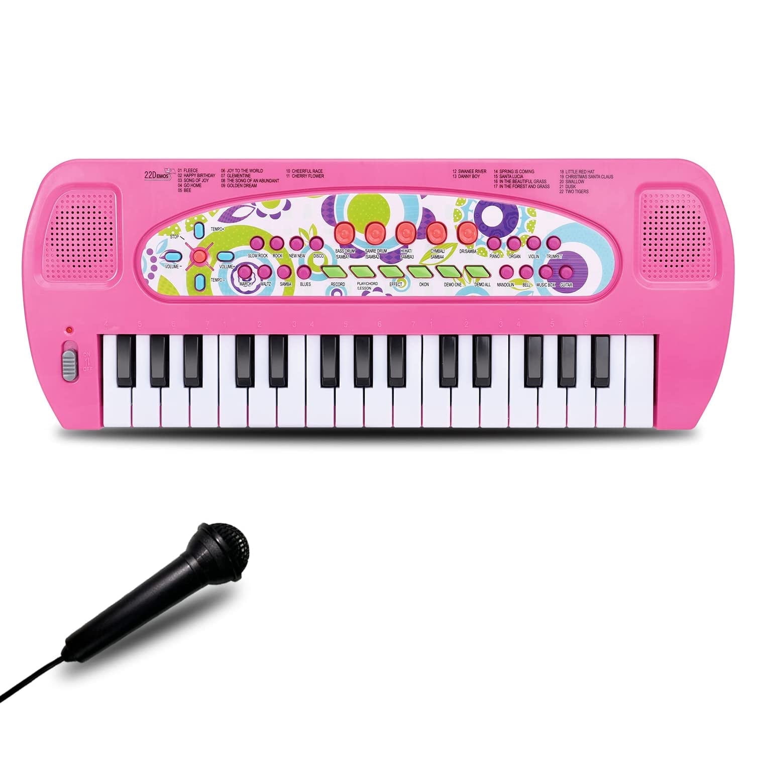 HAOTUTOYS Keyboard Piano for Kids, 32 Keys Electronic Kids Piano ...