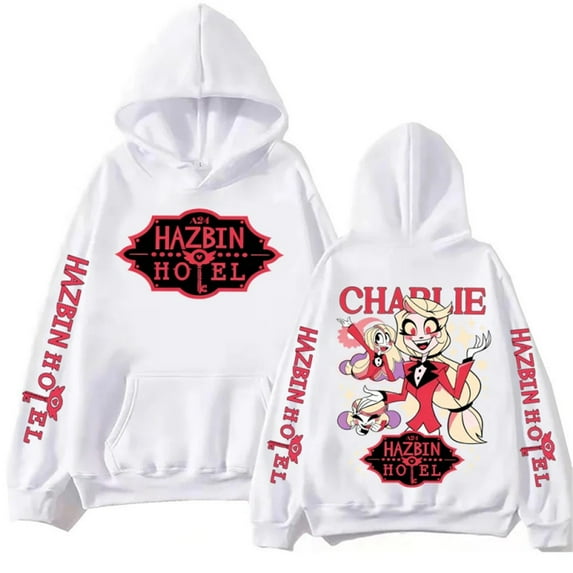 XUANXIAOJIANG Hazbin Hotel Charlie Morningstar Hoodie Oversized Hoodie ...