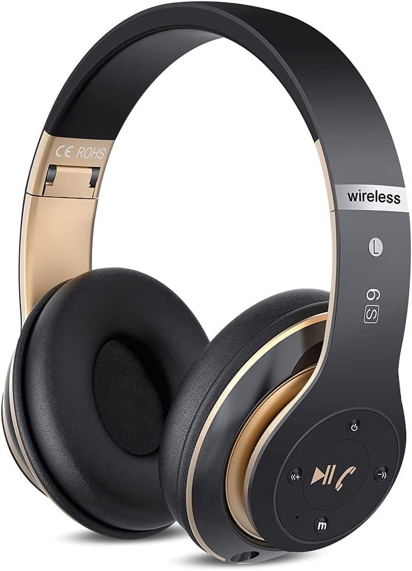 XUANYI 6S Wireless Headphones Over Ear,[40 Hrs Playtime]Hi-Fi Stereo ...