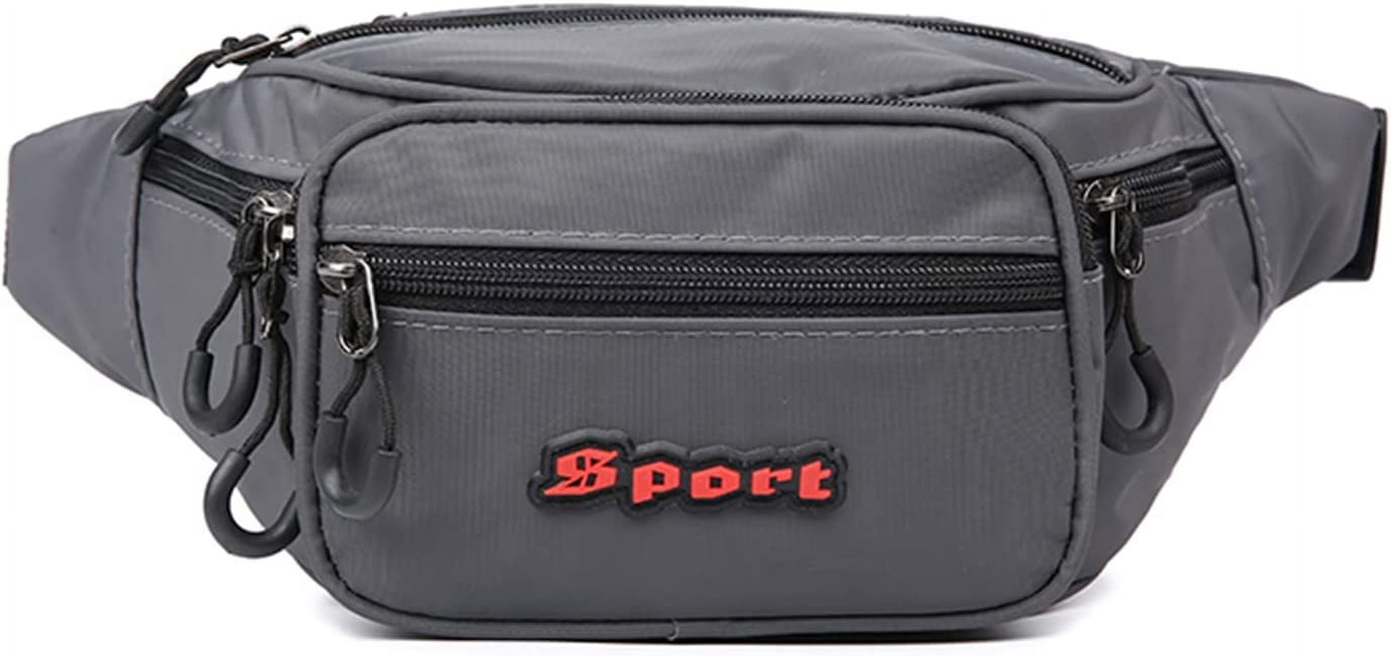 XUANYI Waist Bag Shoulder Pack Messenger Bag With Fashion 6 Zipper ...