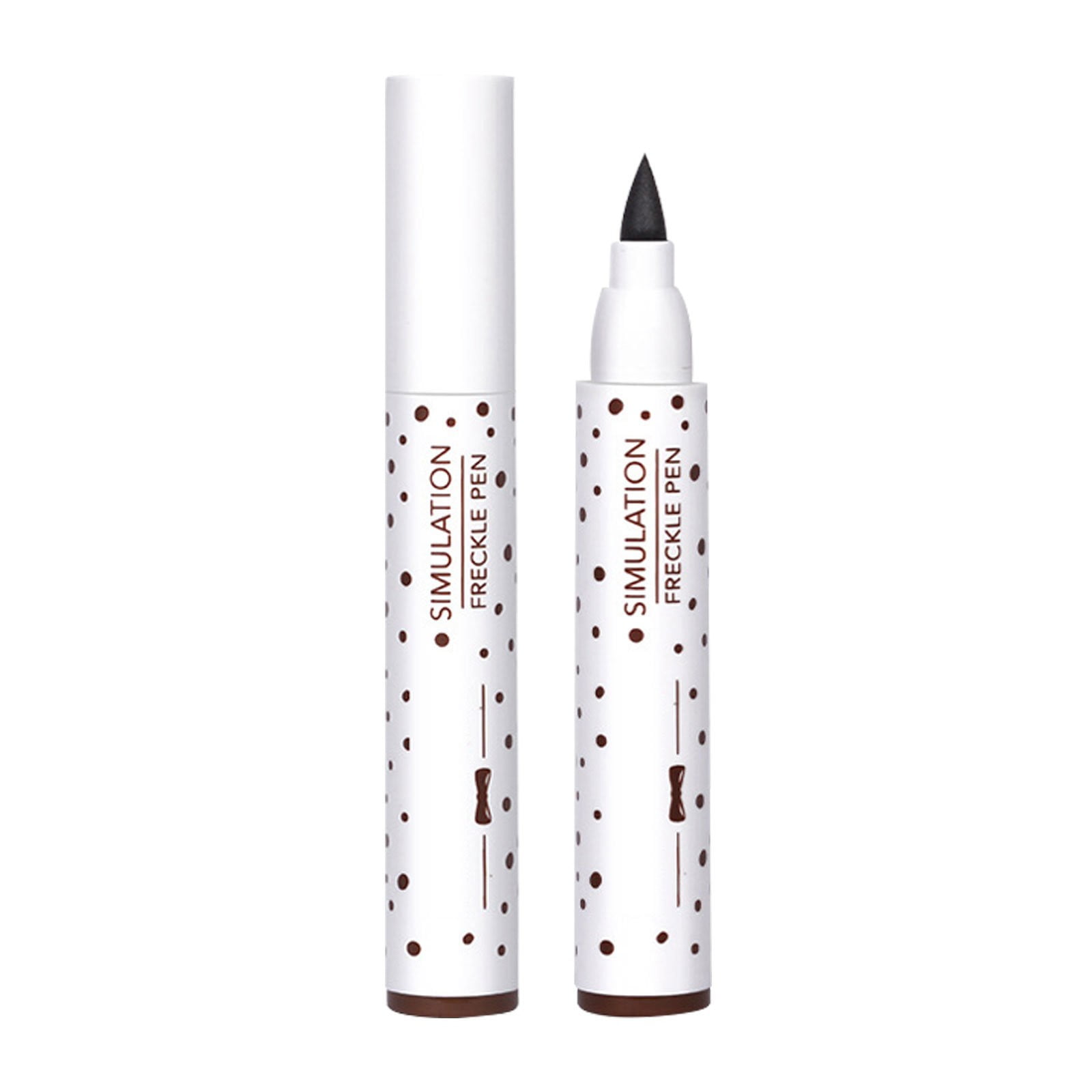 XUANYOUNG Blush 2 Colors Freckle Pen Natural Lifelike Freckle Makeup Pen Freckle Color ...