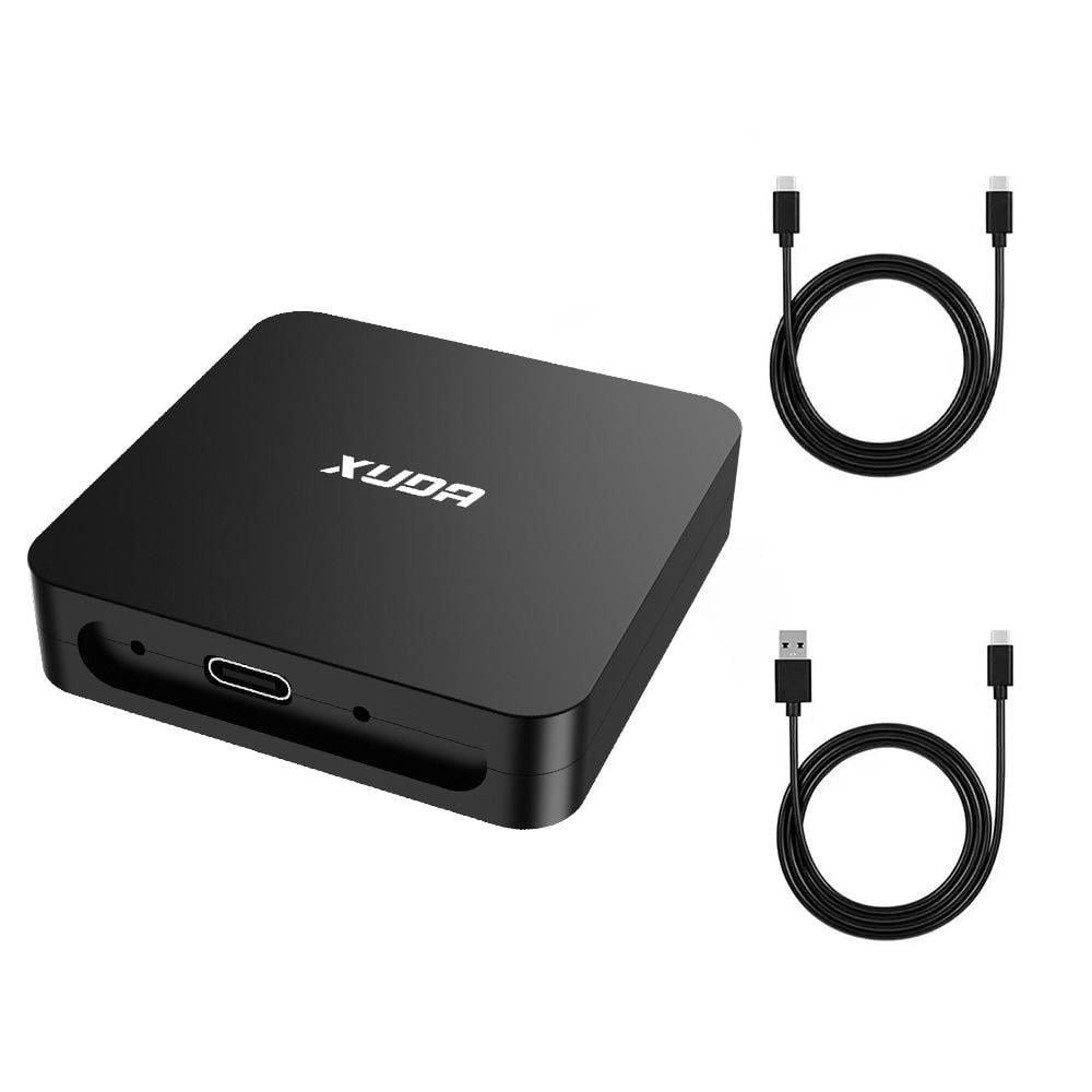 XUDA 2 in 1 Box Wireless CarPlay Android Auto Wireless Adapter Spotify ...
