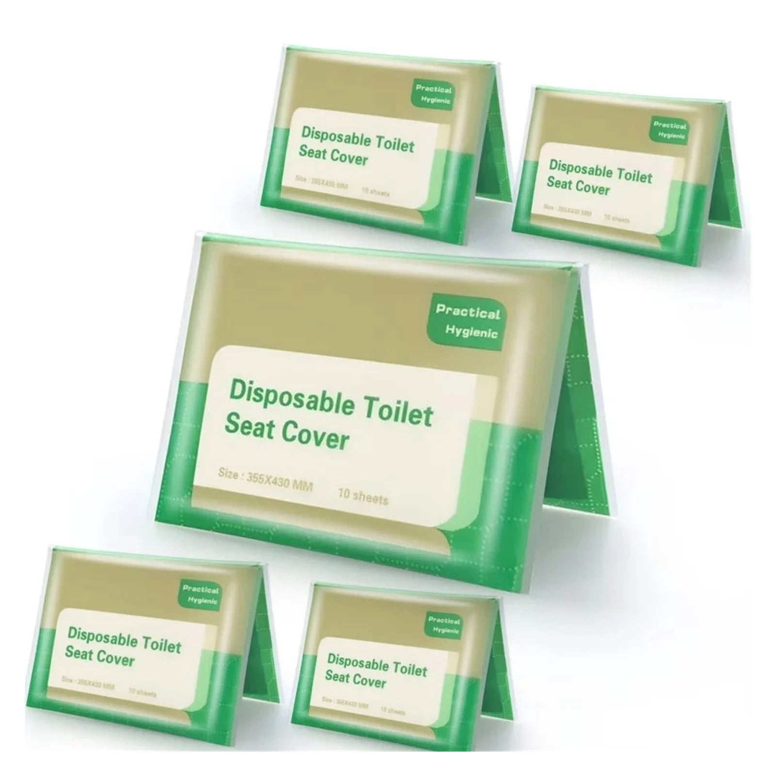 XUDane Biodegradable disposable plastic toilet seat cover Portable ...