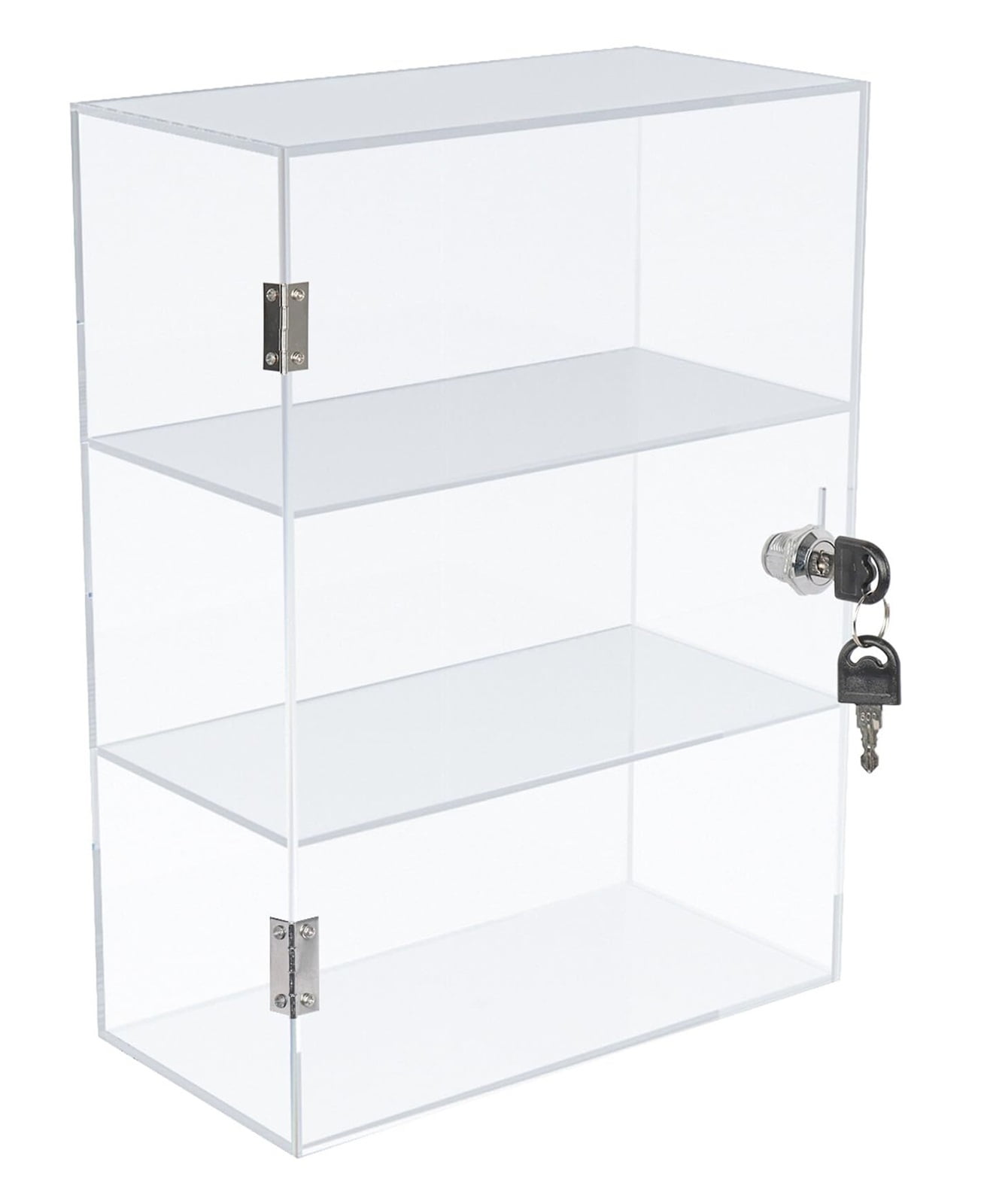 XUDane Lockable acrylic display cabinet, countertop lockable display ...
