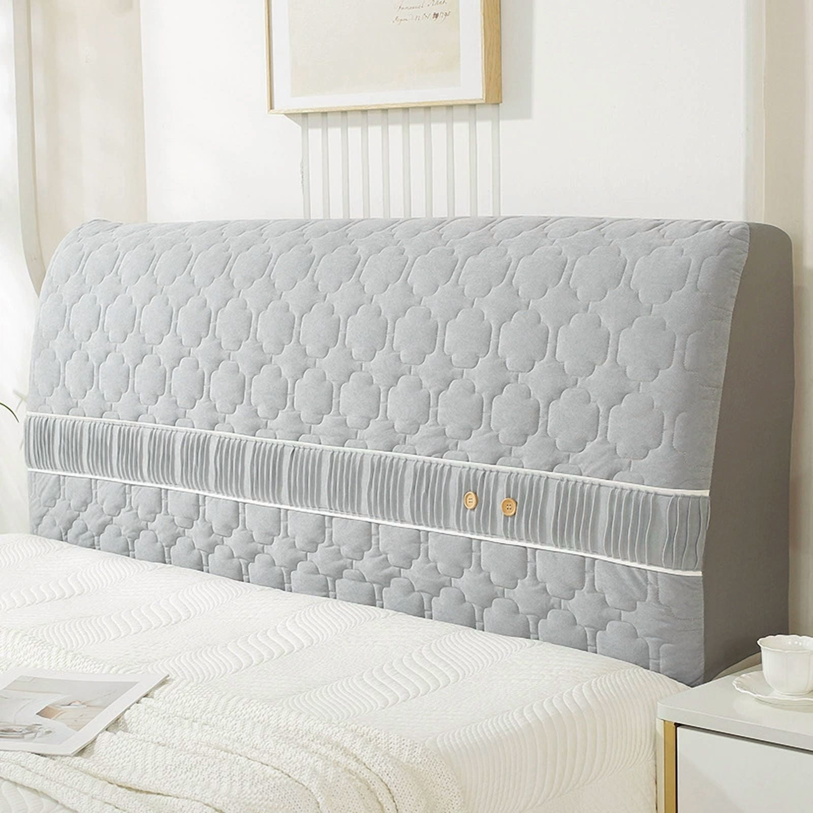 XUELC Stretch Bed Headboard Cover - Headboard Protector Slipcover for ...