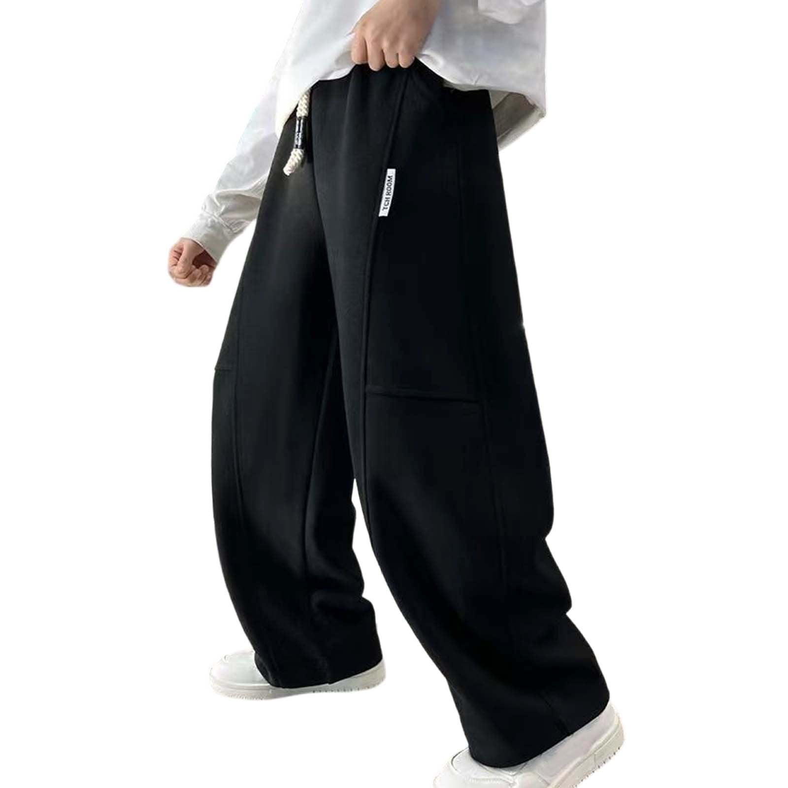 XUELUO Big Girls Sweatpants Wide Leg Drawstring Elastic Waist Athletic ...
