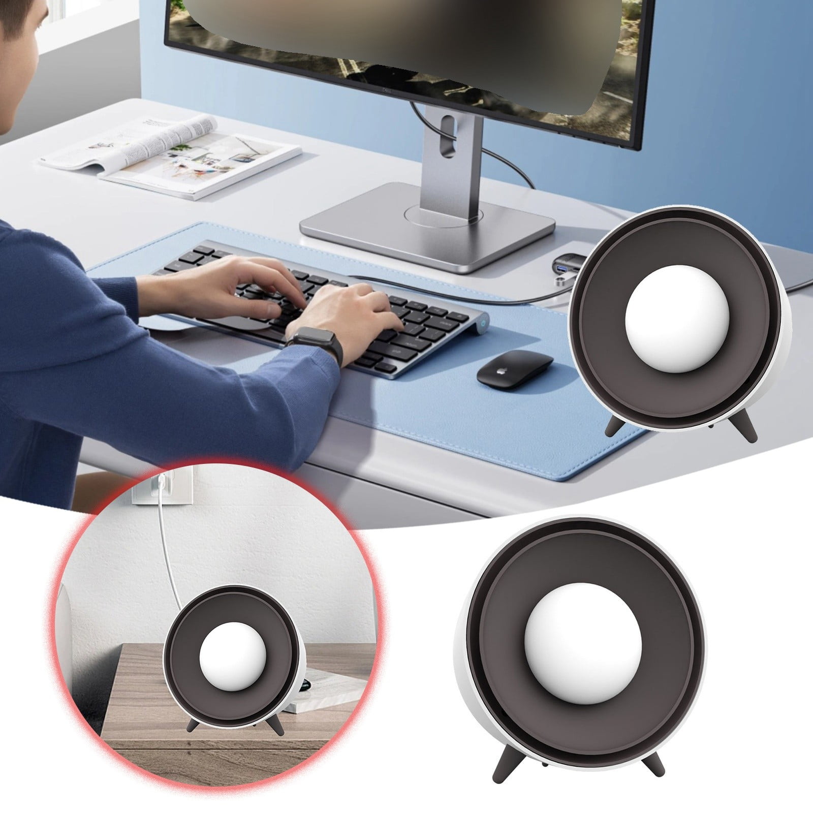 XUEPEARIY Desktop Mini Heater Portable Warmer For Home And Use Stove ...