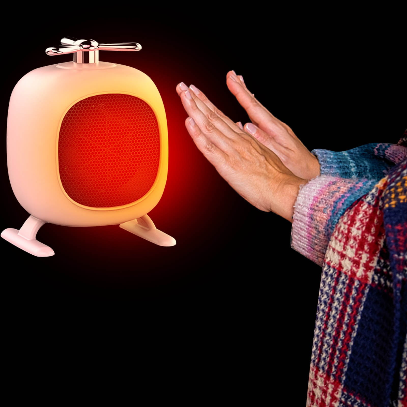 XUEPEARIY Small Heater Heater Quiet Heater For Home Bathroom Winter ...