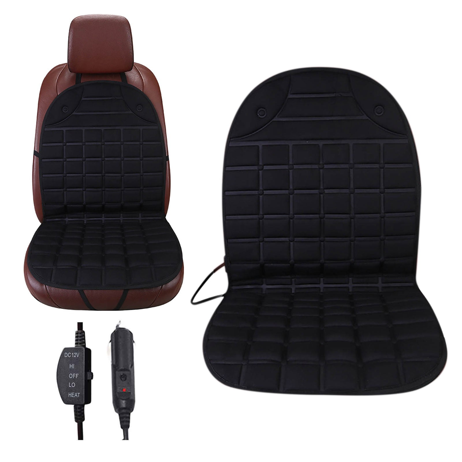 XUEPEARIY Winter Car Heating Pad 12V Seat Warmer Comfortable Fast ...