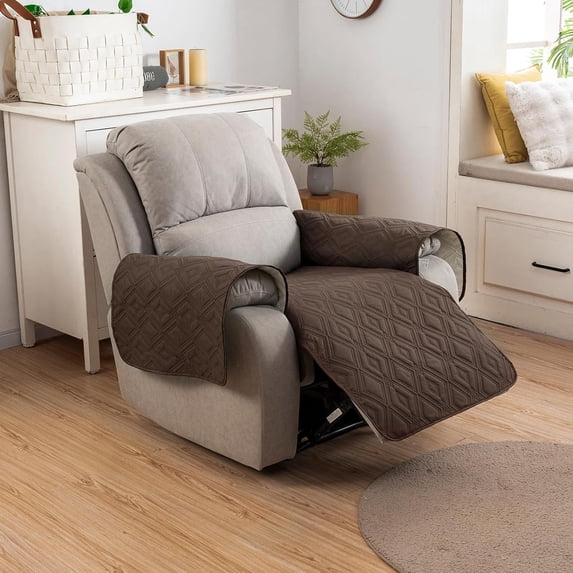 XUERUI-100% Waterproof Couch Arm Covers Set of 2, Armrest Covers for ...