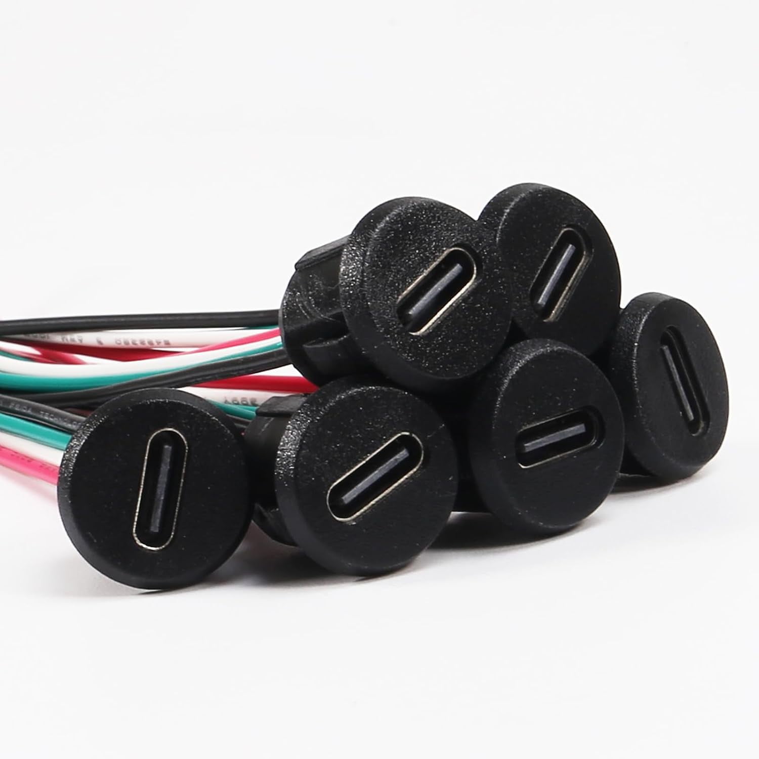 XUERUI-10PCS Type-C Charging Connector 4 Pin Type-C Socket Waterproof ...