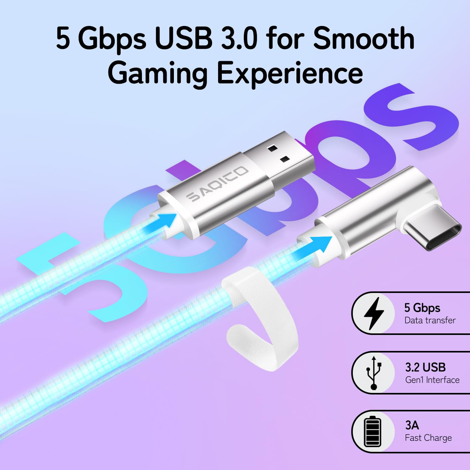 XUERUI-16FT Link Cable for Meta Quest 3/ Quest 3S, for Oculus Quest 2 ...