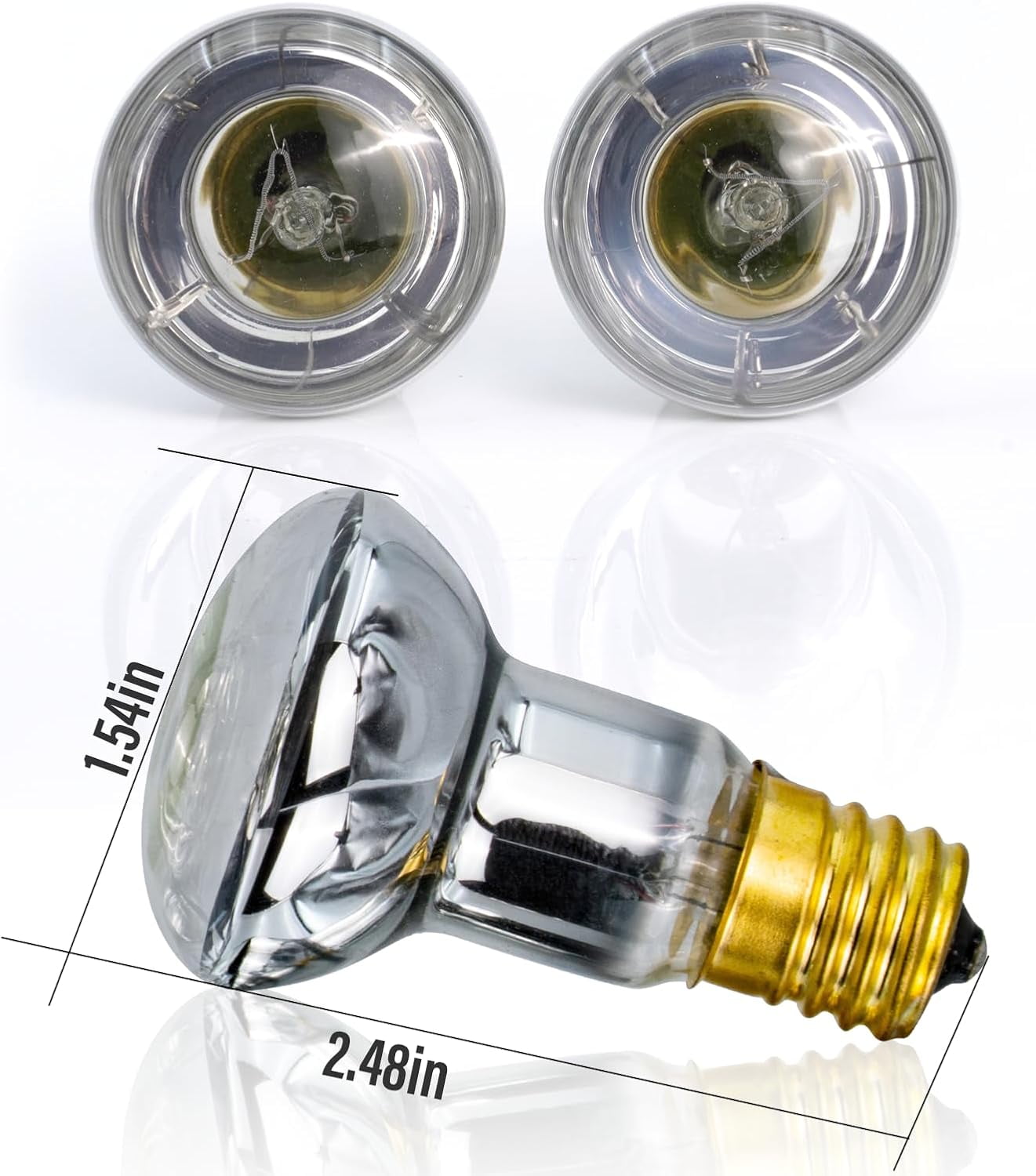 XUERUI-2-Pack Lava Lamp Bulb 25w, 120V R39 E17 25W 2-Pcs Bulb ...