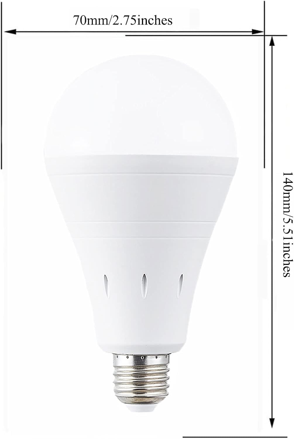 XUERUI-9W Emergency LED Light Bulb with Hook Daylight White ...