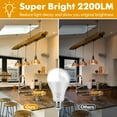 XUERUI-A21 150 Watt Equivalent LED Light Bulbs, 2200 Lumens Super ...