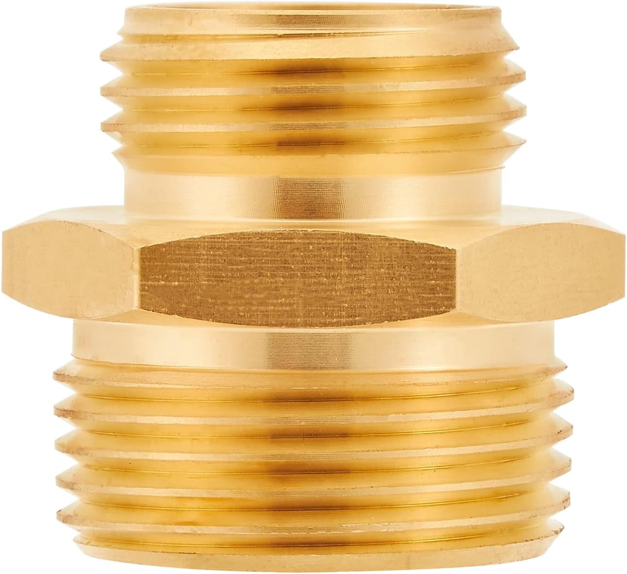 XUERUI-Brass Garden Hose Adapter, 3/4\u201d GHT Male x 1\u201d NPT Male ...