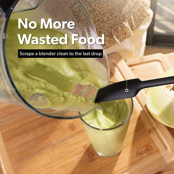 XUERUI-DI ORO Silicone Blender & Jar Spatulas - Heat Resistant Silicone ...