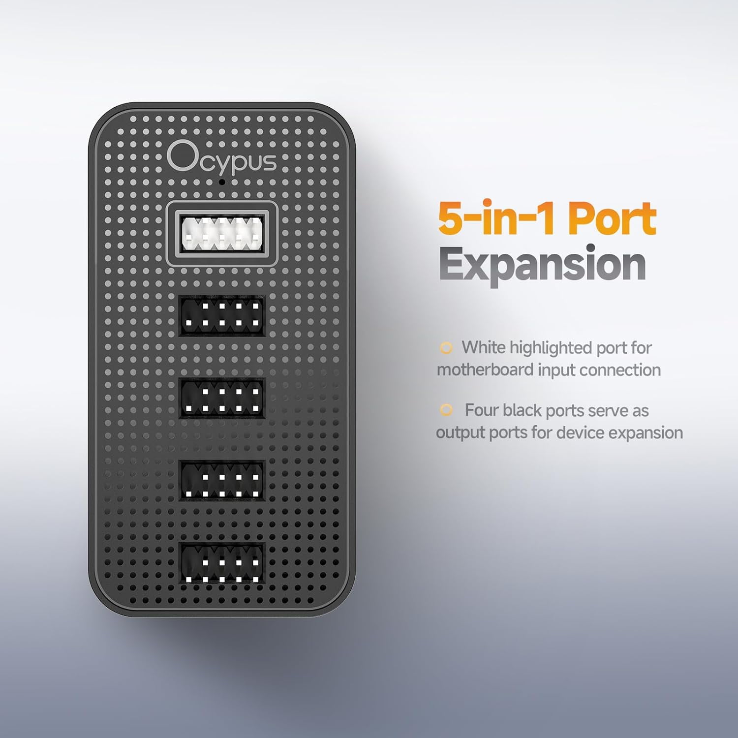 XUERUI-Delta EU04 BK Internal USB 2.0 Hub, 4-Port PC USB Hub Expansion ...