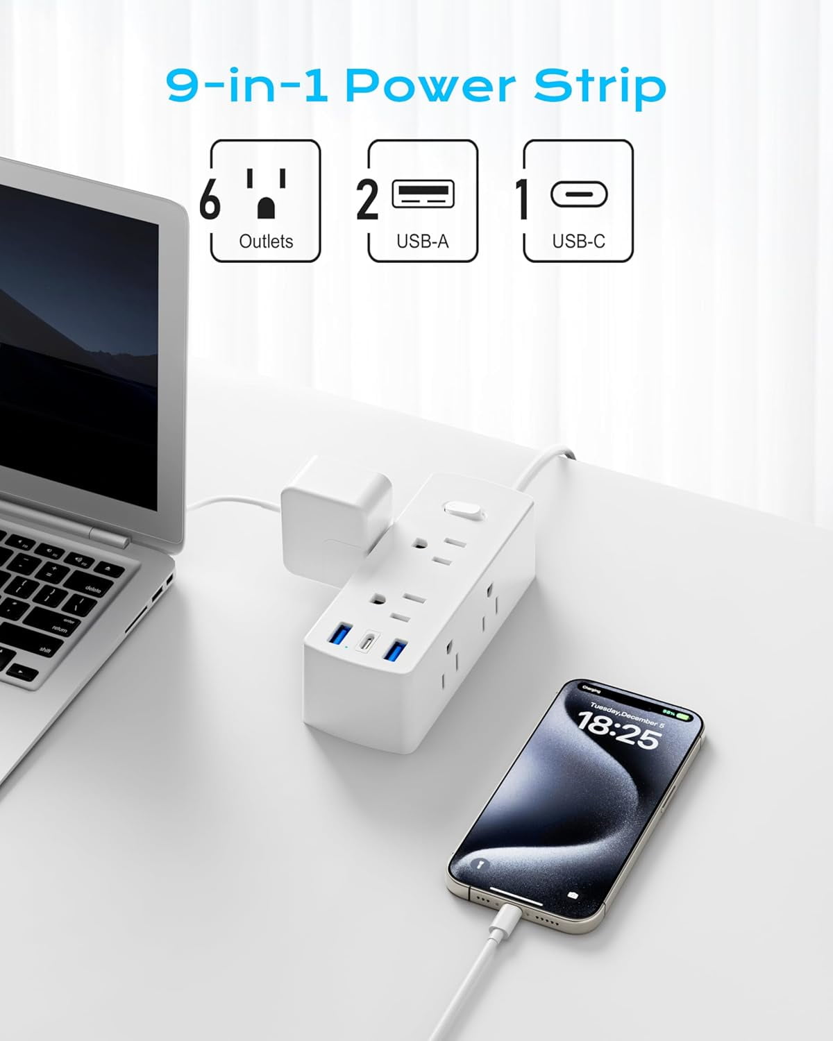 XUERUI-Italy Travel Plug Adapter, Olcorife US to Italy Type L Plug ...