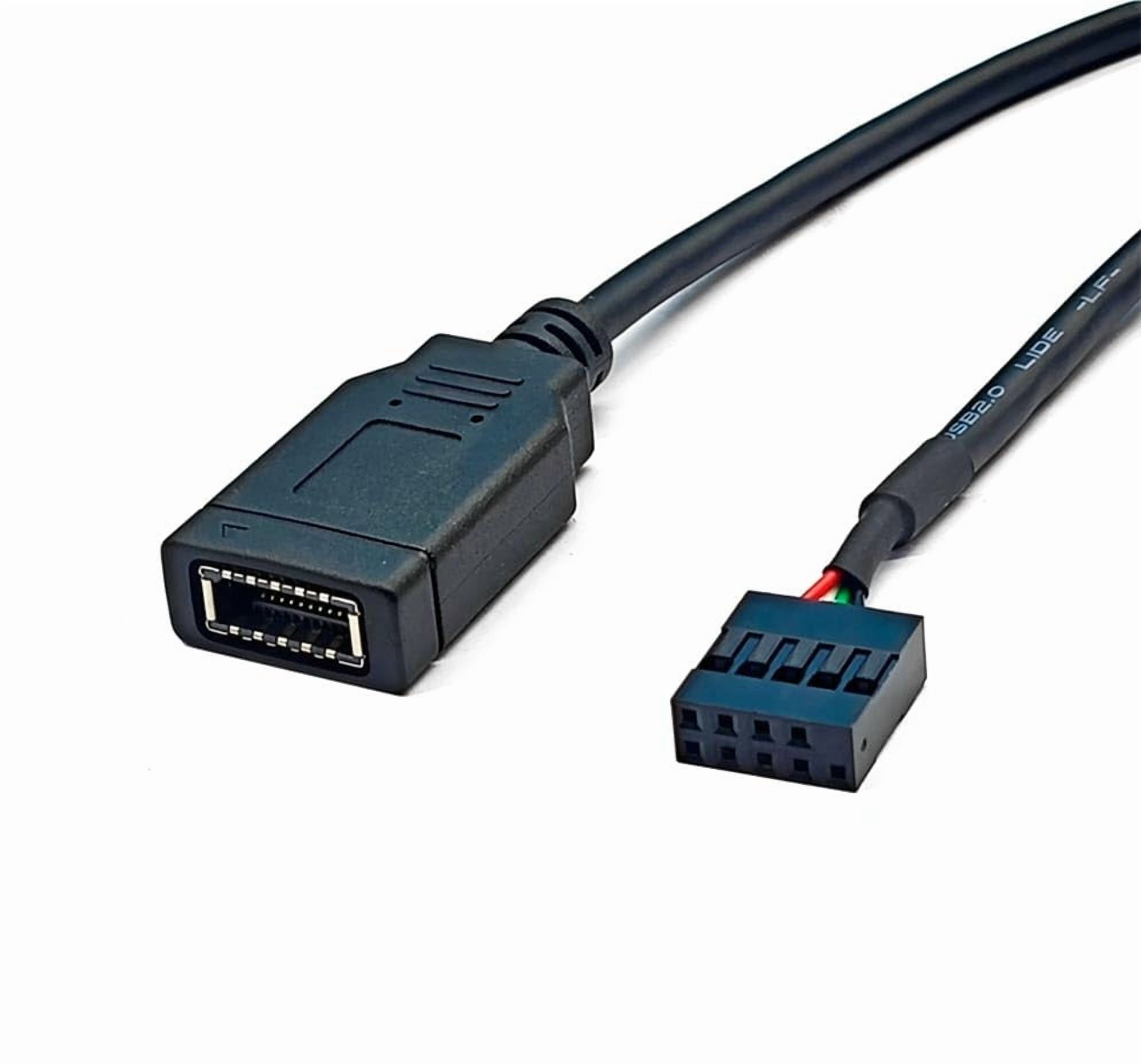 XUERUI-Motherboard USB 2.0 to Type C Front Panel Cable, USB3.2 Gen 1 ...