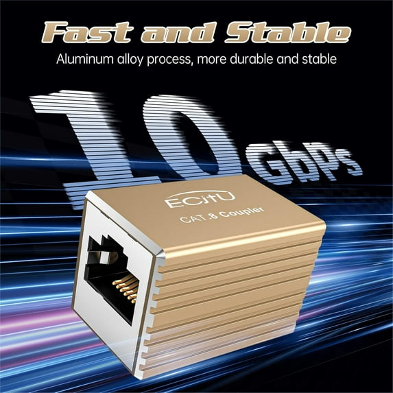 XUERUI-RJ45 Coupler, 2 Pack Ethernet Adapters Female to Female ...