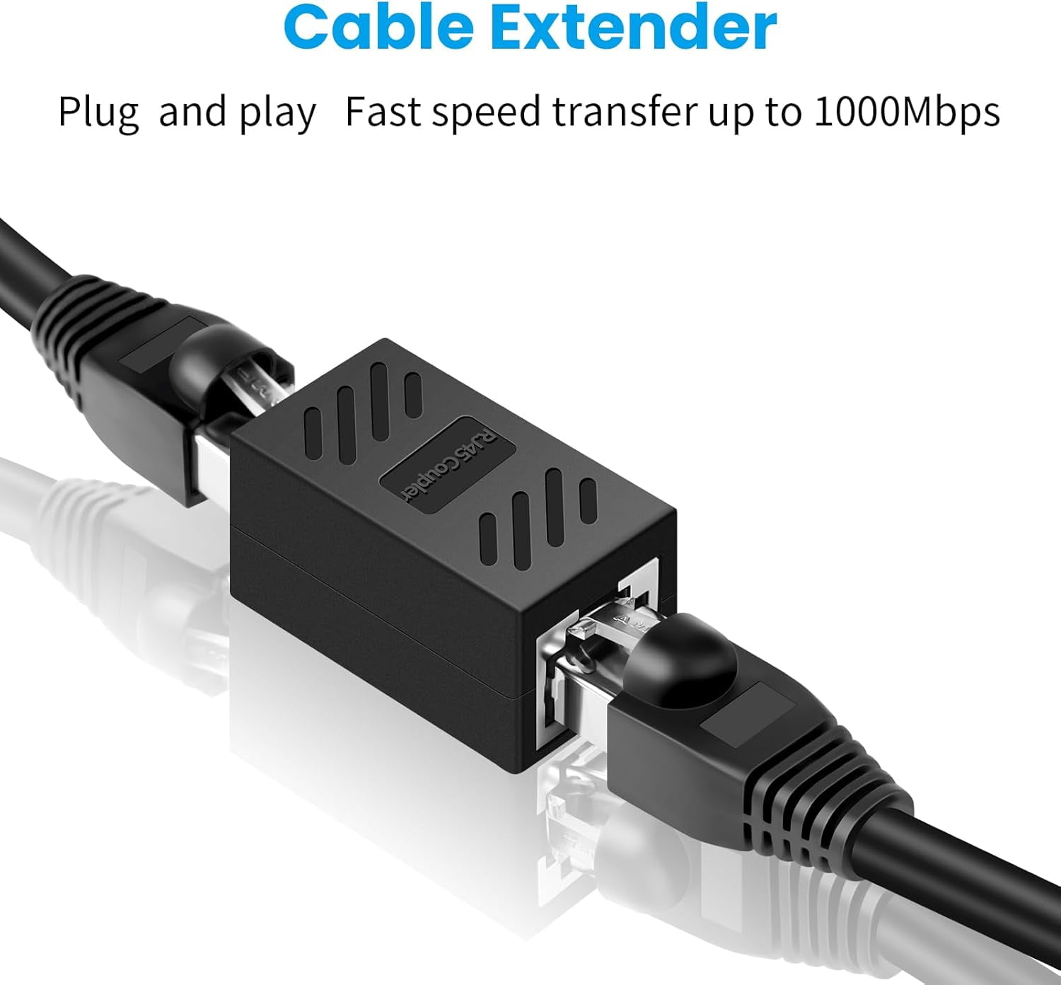 XUERUI-RJ45 Coupler, Ethernet Coupler-Female to Female Internet Network ...