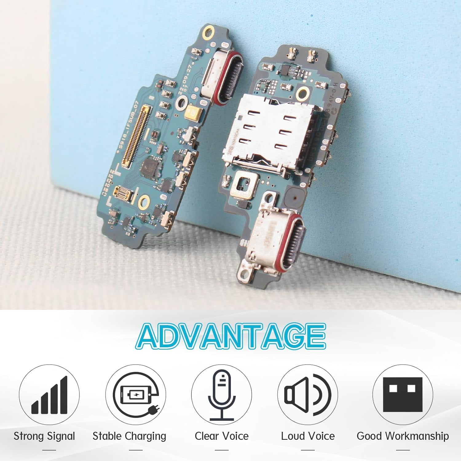 XUERUI-Replacement for Samsung Galaxy S23 Ultra 5G Charging Port Dock ...