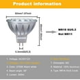XUERUI-Short MR16 GU5.3 LED Bulbs 3W Height 1.9inch,Replace MR16 20W ...