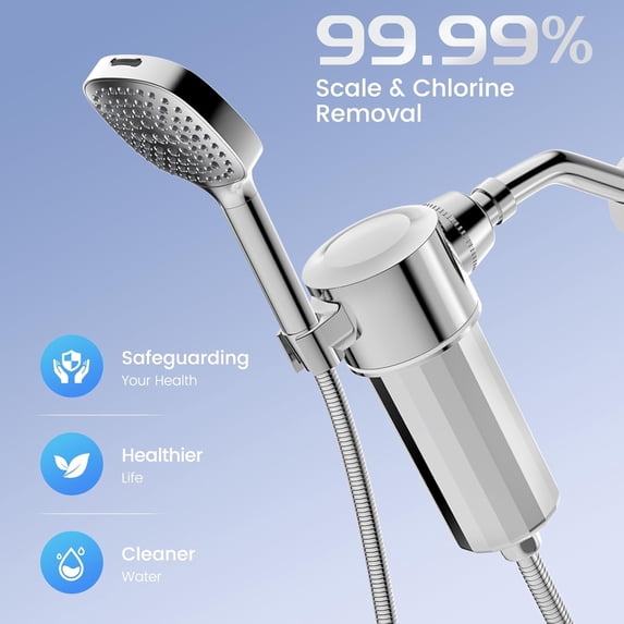 XUERUI-Shower Filter for Hard Water, High Pressure Activated Carbon ...